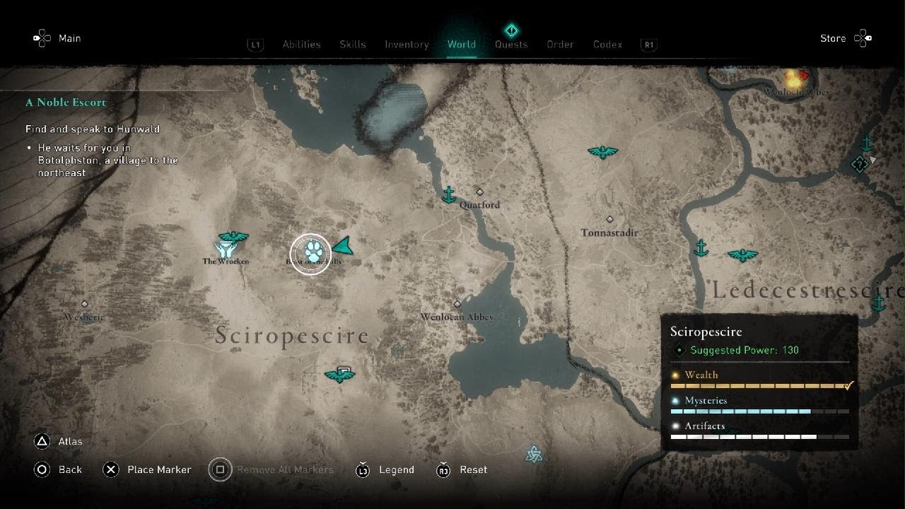 Assassin's Creed Valhalla_ Myth beast, Beast of the Hills - YouTube