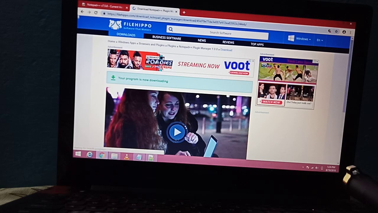 Download Notepad++ with Plugin manager and NPP.EXCEC - YouTube