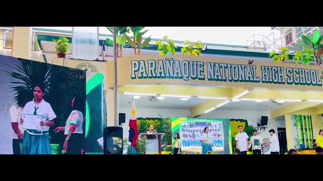 9th Moving Up Ceremony of Paranaque National High school - Main sy 2023 ...