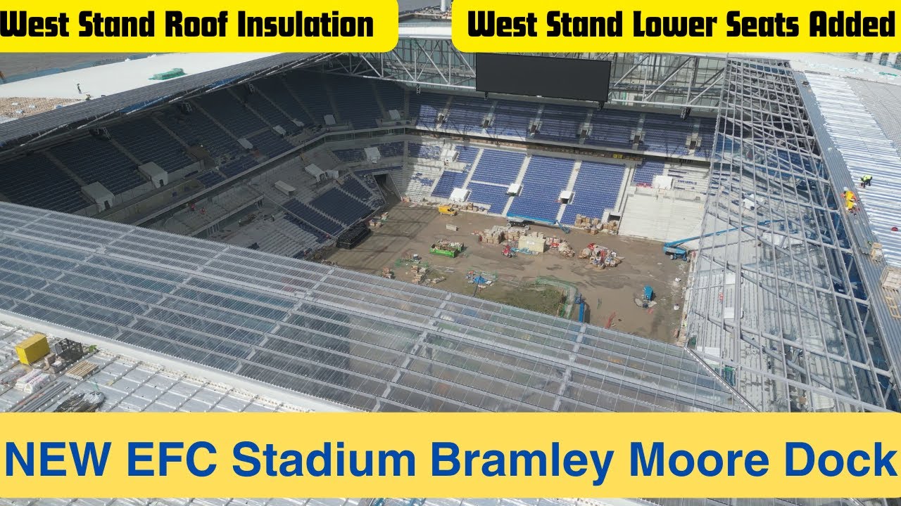 Bramley Moore Dock Everton NEW EFC Stadium - YouTube