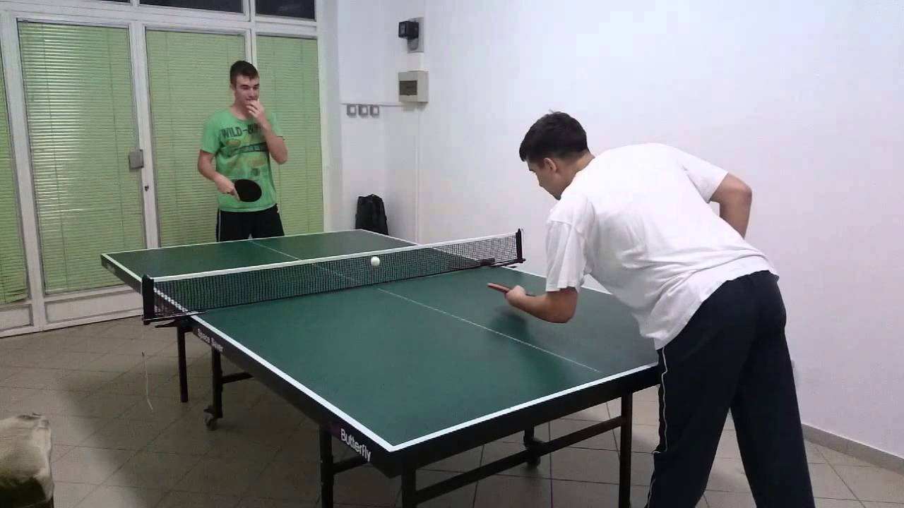 Table tennis skills - King Cobra Strikes Back SLOW MOTION - YouTube