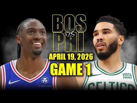 Boston Celtics vs Philadelphia 76ers Full Game 1 Highlights - April 19, 2026 | NBA Playoffs