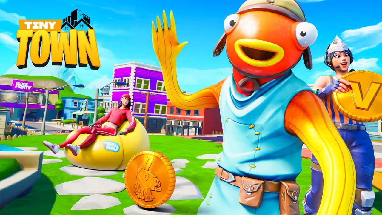 how to get any item in any map tiny town glitch - YouTube