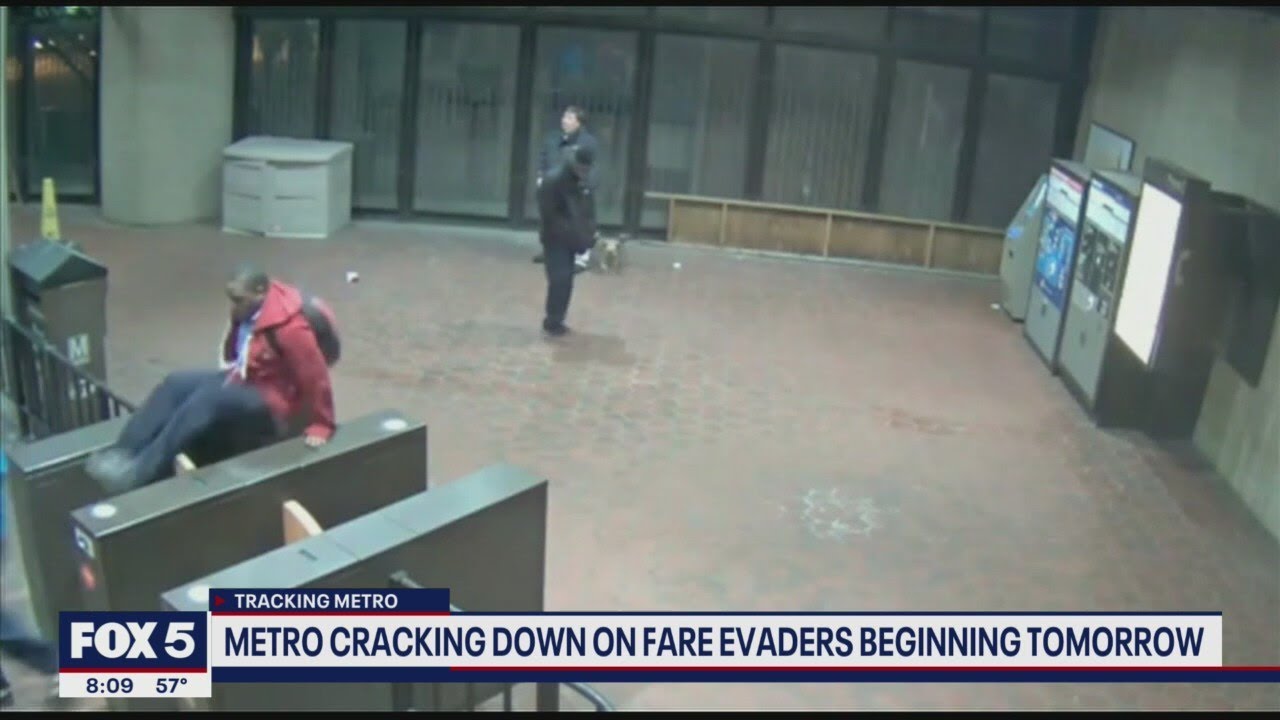 Metro to begin issuing fare evasion citations | FOX 5 DC - YouTube