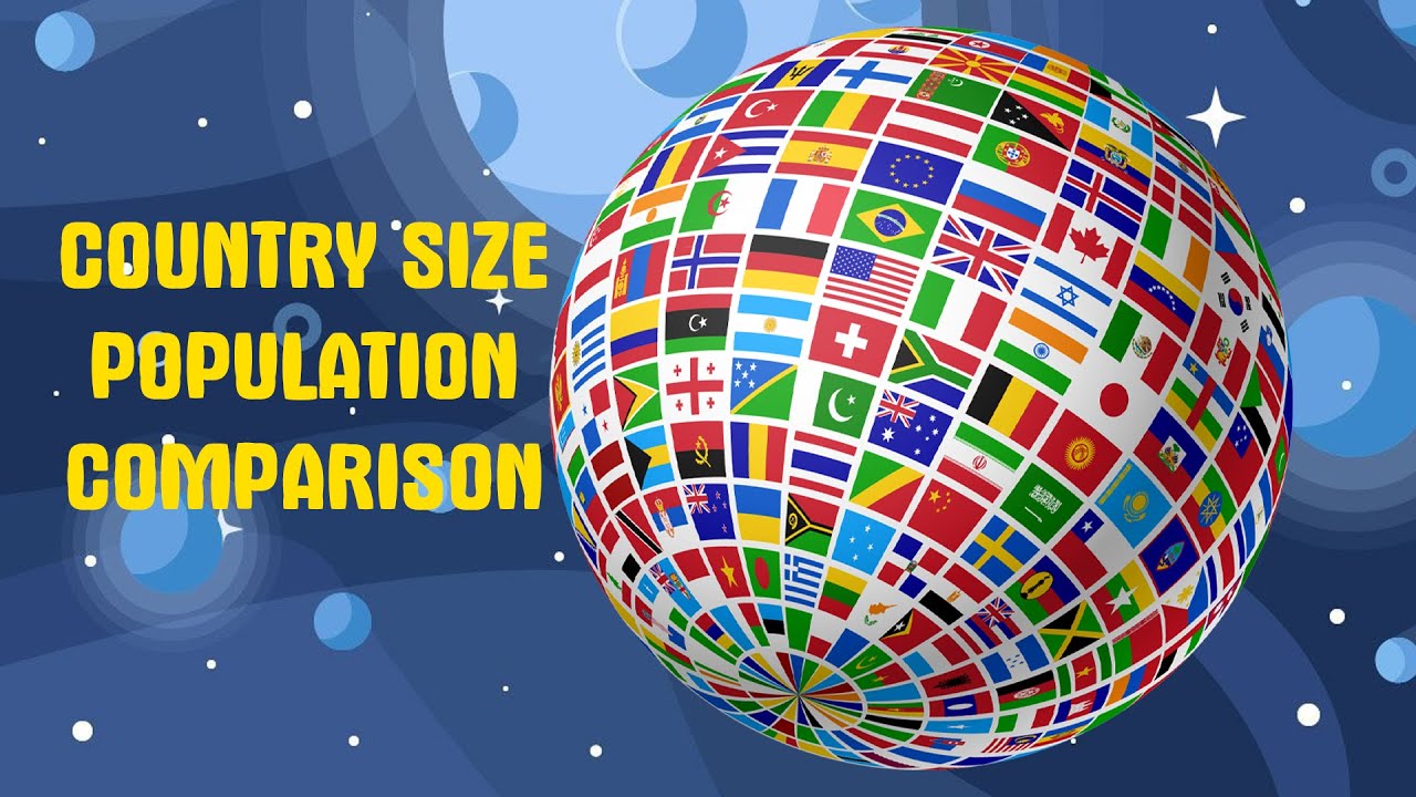 World Population, Country Size, Capital | 100 Countries and Territories ...