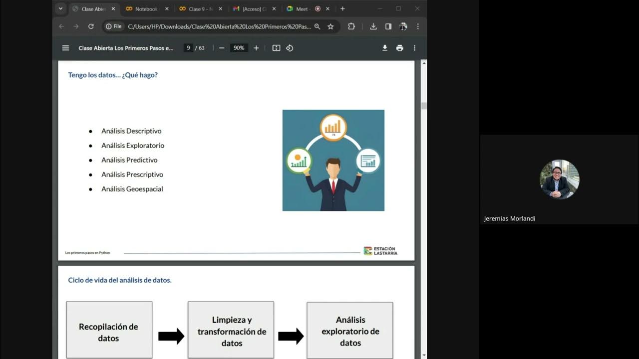 CLASE ABIERTA #33: Los primeros pasos en Python - YouTube