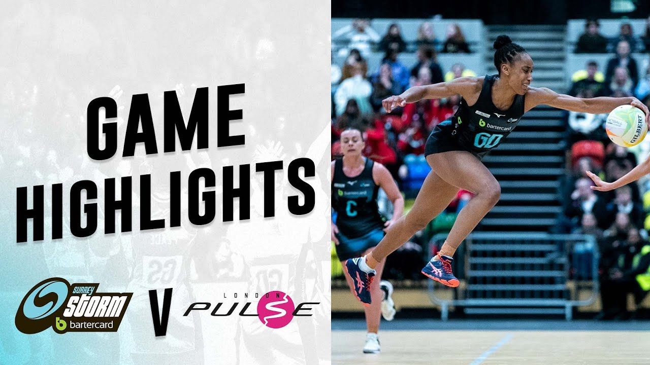 Surrey Storm 47-52 London Pulse | Game Highlights - YouTube