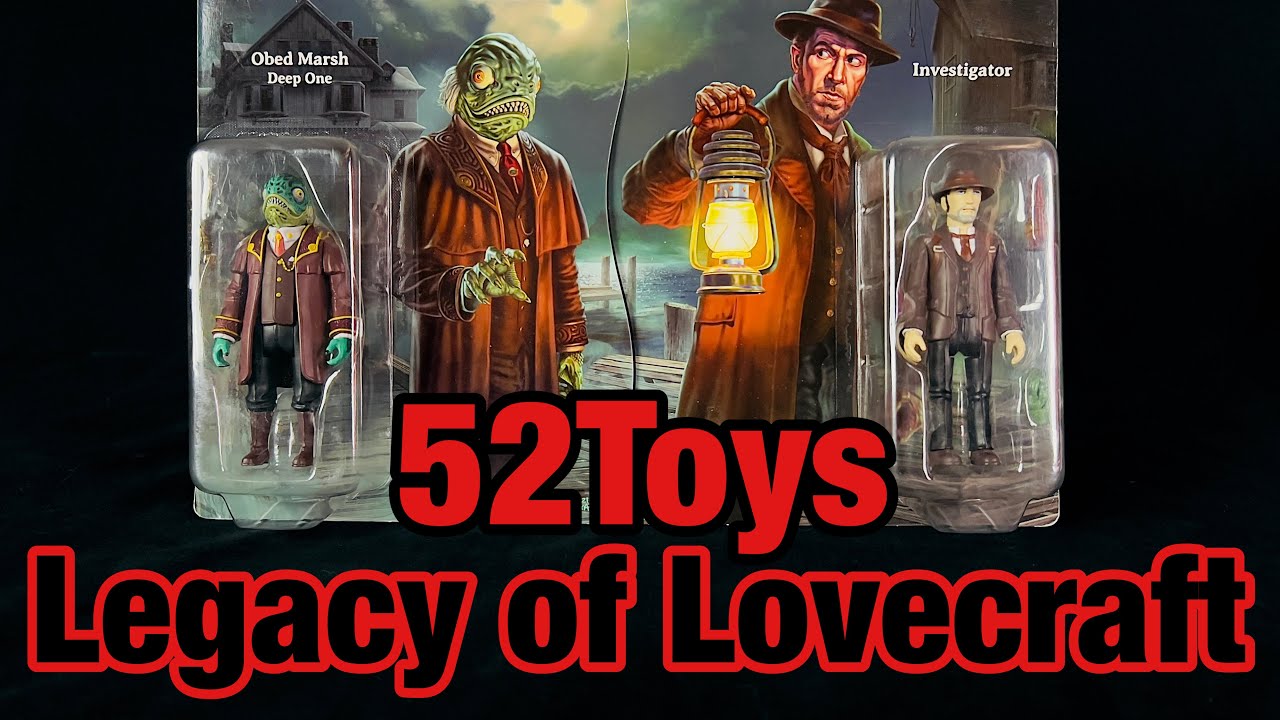 52Toys: Legacy of Lovecraft Obed Marsh Deep One & Investigator 3.75 ...