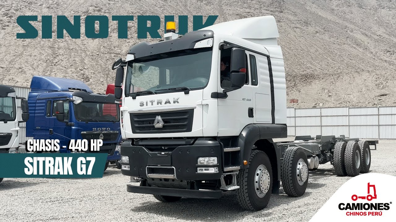 Conoce el CHASIS SITRAK G7 de 440HP - YouTube