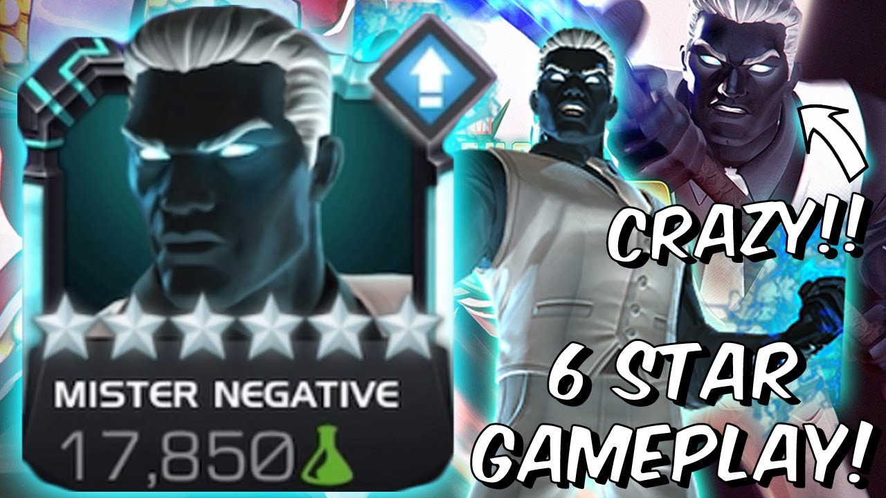 6 Star Mister Negative First Look & Gameplay! - A CRAZY PLAYSTYLE ...