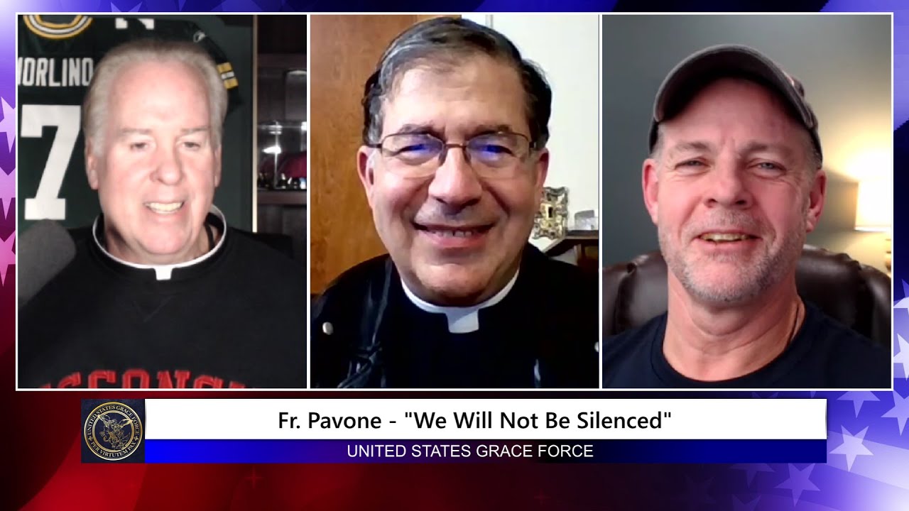 Fr. Pavone - "We Will Not Be Silenced!" - YouTube