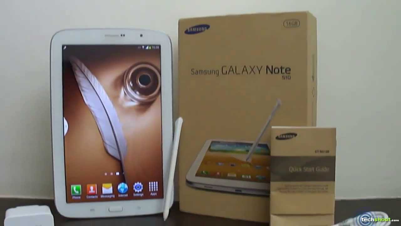 Samsung Galaxy Note 510 (8.0) Review - YouTube