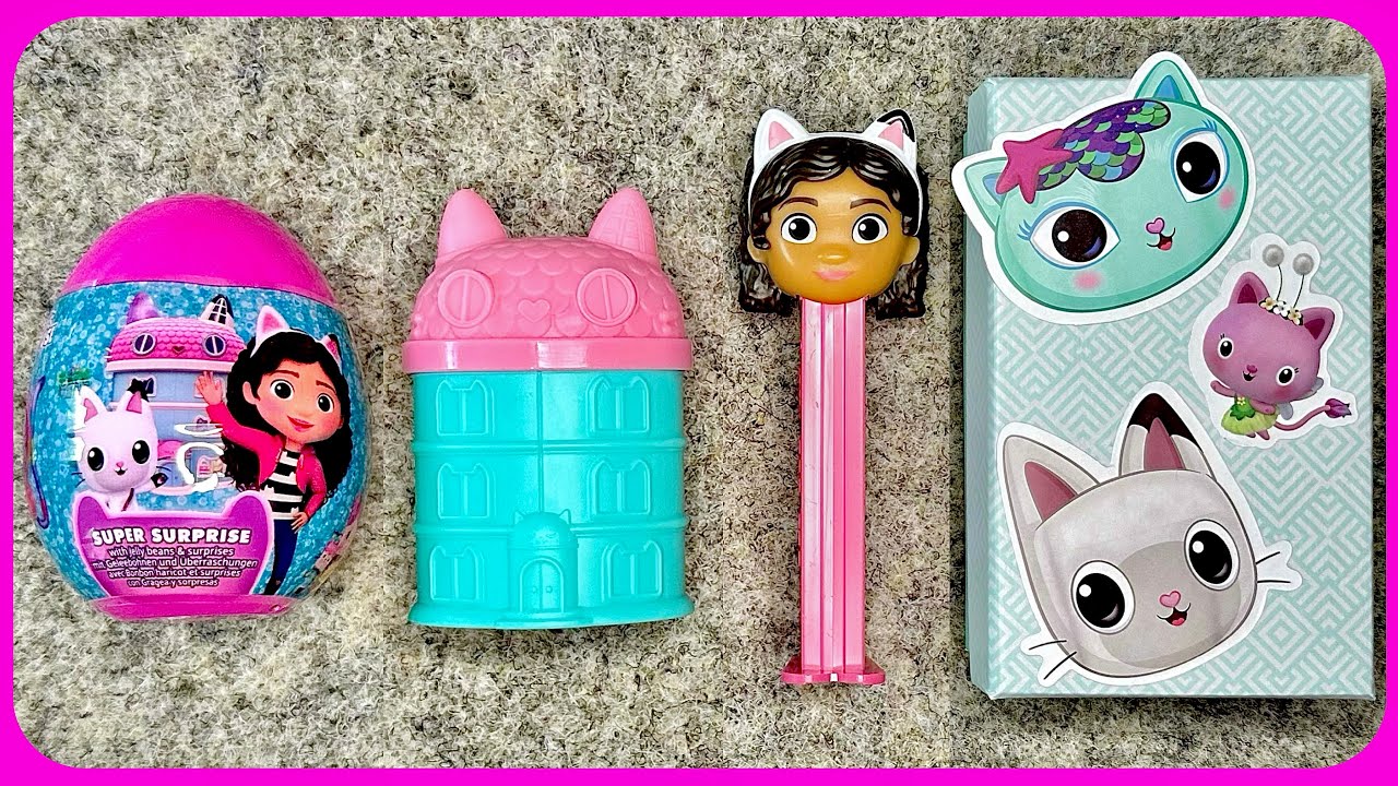 Funny Gabby‘s Dollhouse Video | Satisfying Candy ASMR | Gabbys Cats ...