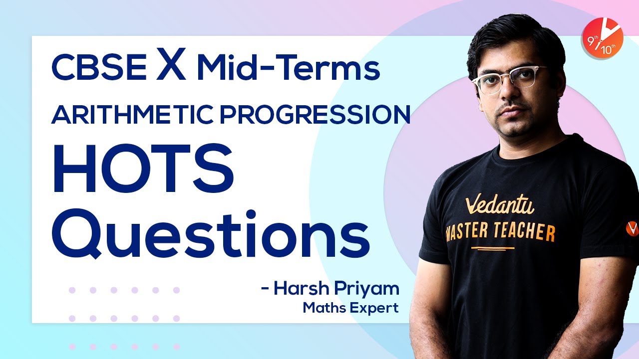 Arithmetic Progression - 2 | Hots Questions | CBSE Class 10 Maths ...
