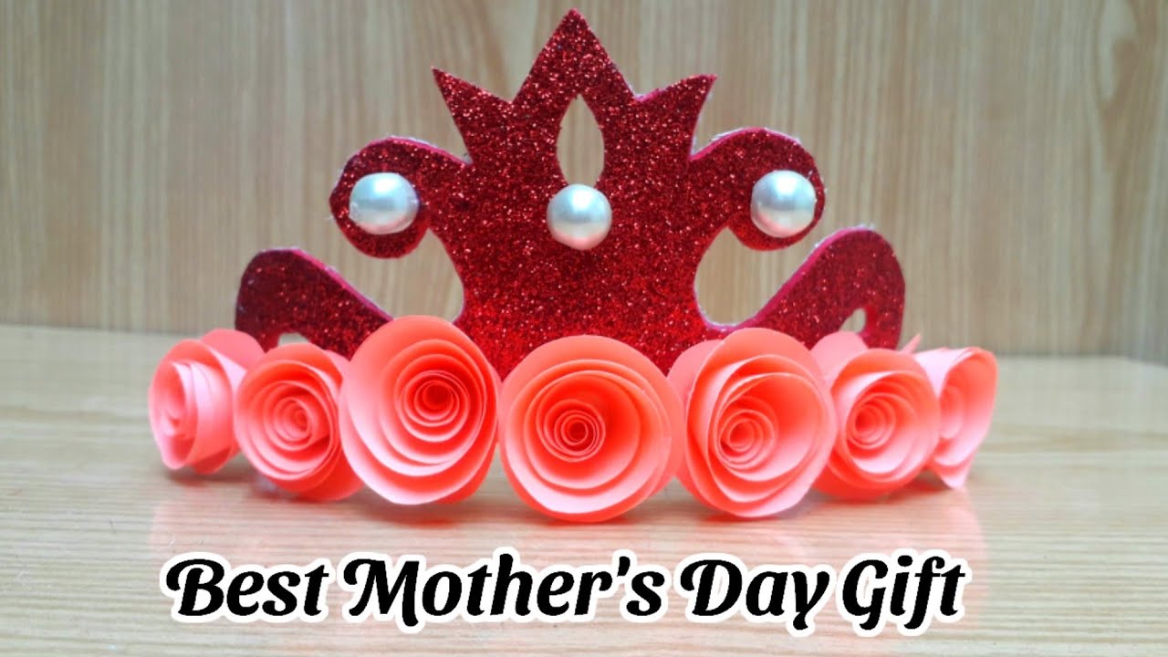 🥰 Surprise 🥰 Mother's Day Gift Crown • Easy Handmade Mother's Day Gift ...
