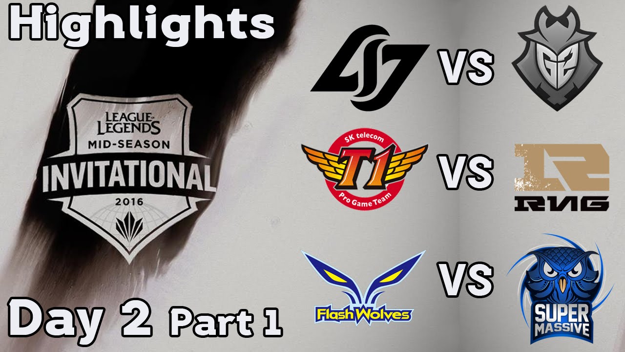 MSI 2016 | Day 2 Highlights : Part1 - YouTube