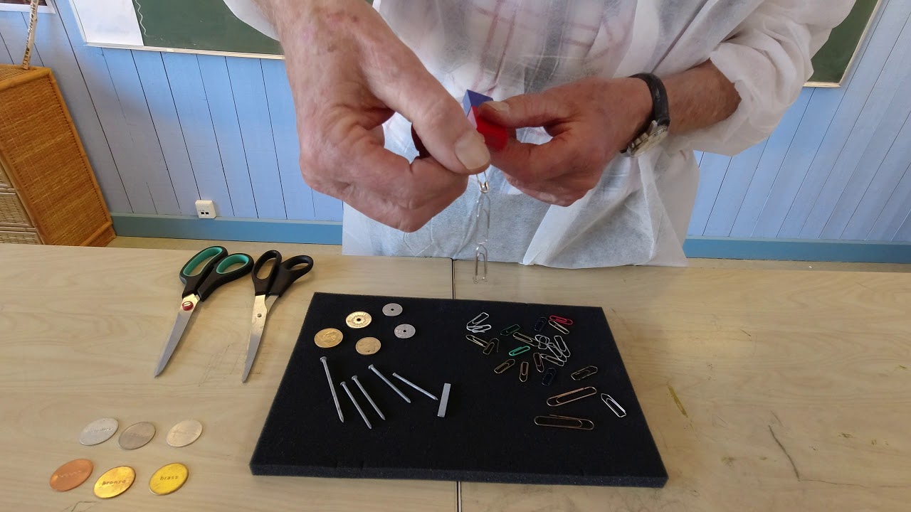 Magnetisering via et objekt film 4 - YouTube