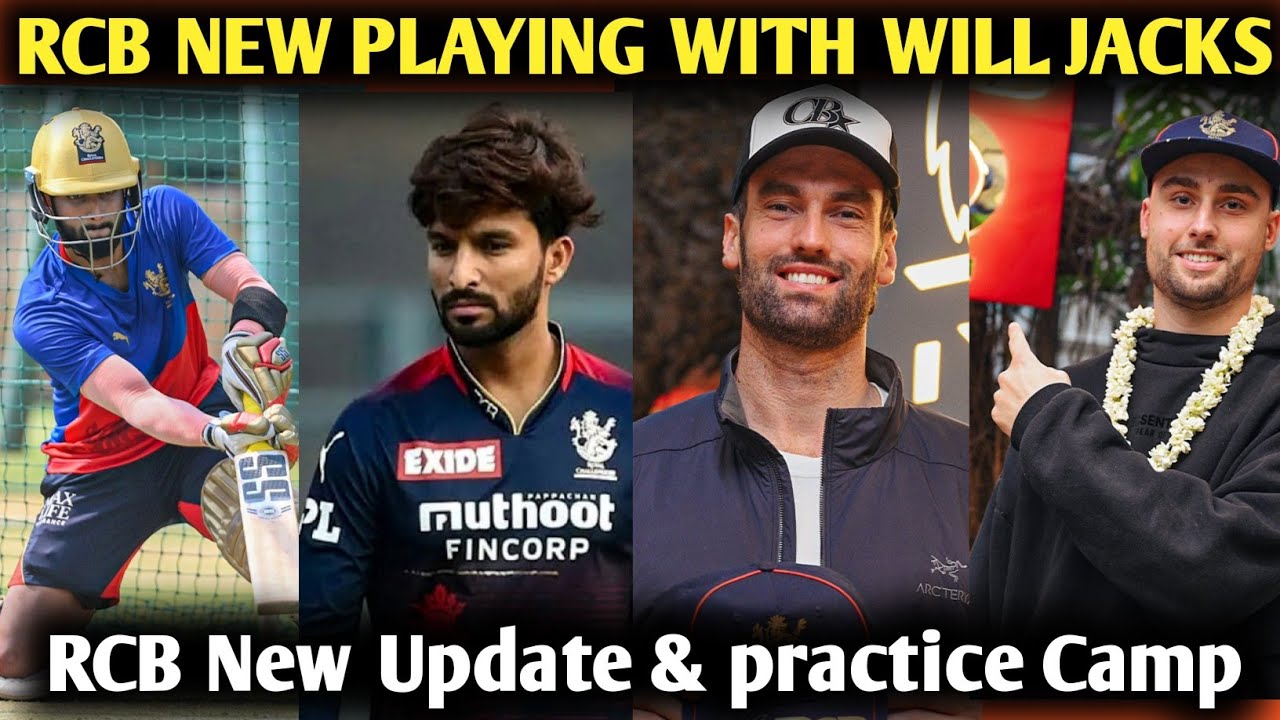 rcb training camp live updates | rcb playing 11 2024 | rcb 2024 | rcb ...