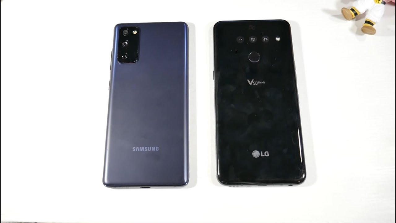 Samsung Galaxy S20 FE VS LG V50 Thinq 5G In 2020-2021 (Cameras, Gaming & Speakers) - YouTube