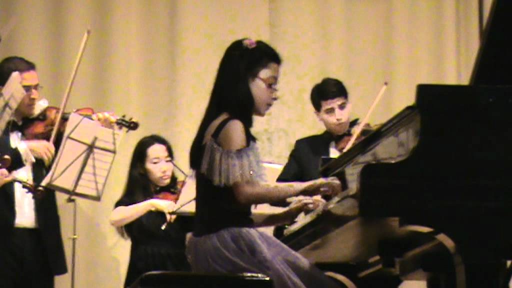 Celine Giger first piano concert June 2011 - YouTube