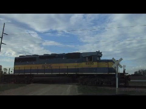 RCPE 6430 East CP 470 Train By Owatonna MN (4-21-2016) - YouTube