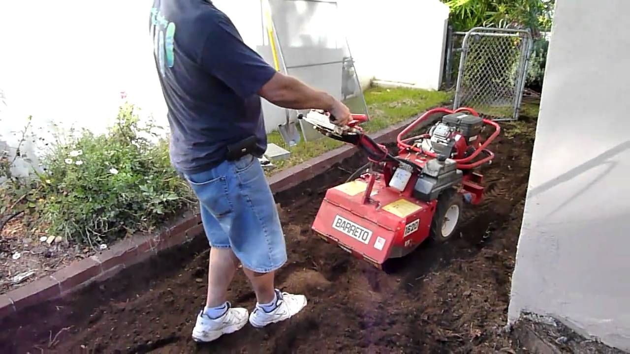 "BIG DOG'S.....RUNAWAY ROTOTILLER" - YouTube