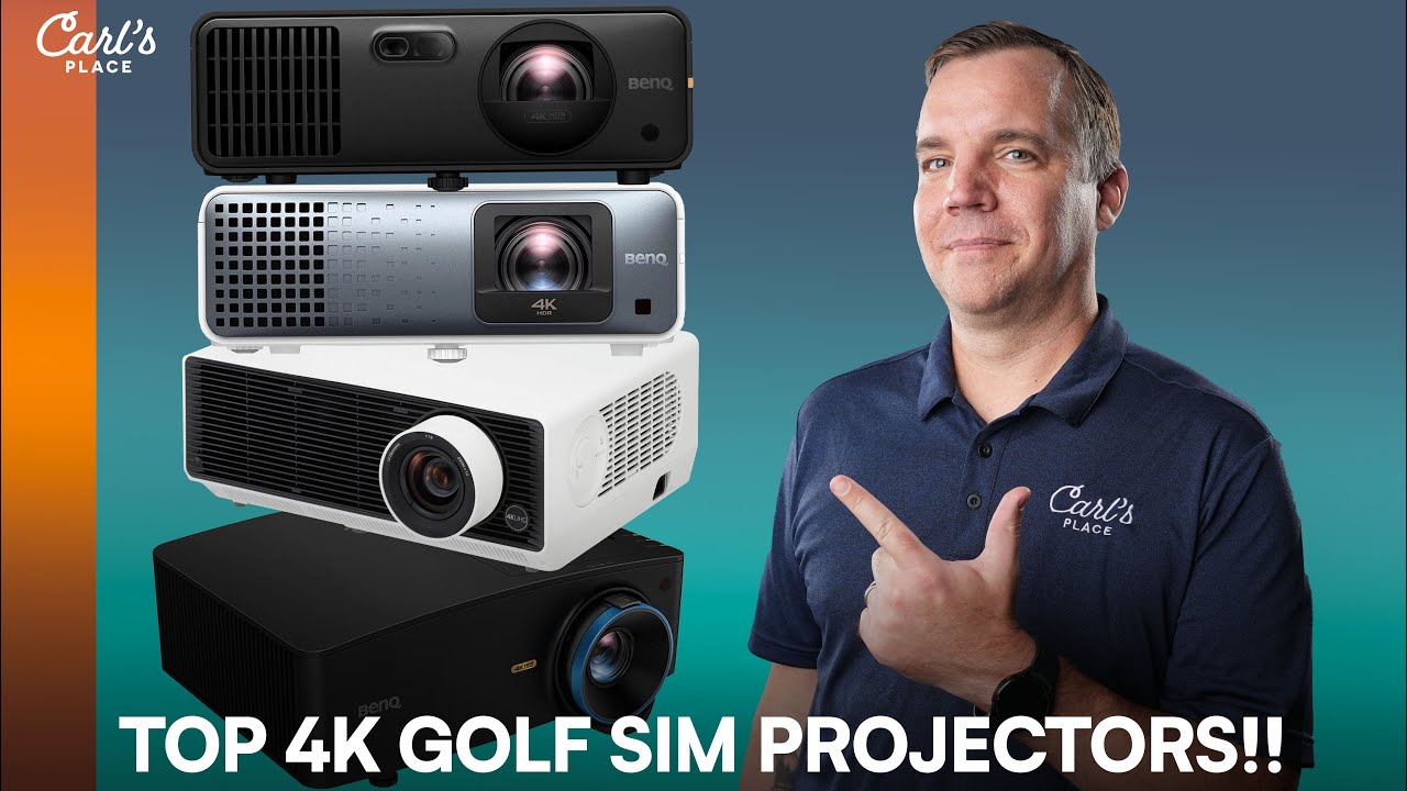 Our TOP 4K Golf Sim Projectors - YouTube