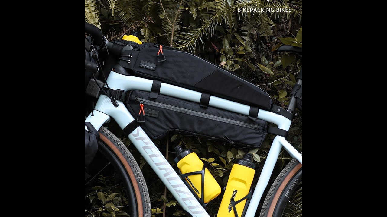 Rhinowalk Wilderness Series - 2.4l Triangle frame bag (M) BHD0017 - YouTube