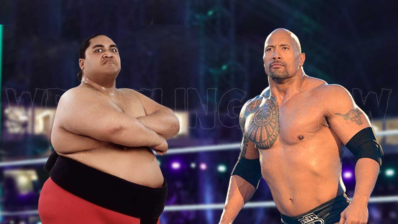 The Rock vs Yokozuna Match Wrestling Show - YouTube