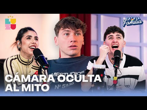 #PATRIAYFAMILIA l CÁMARA OCULTA A MARCOS GILES Y SE CHAMUYAN A AGUSNETA