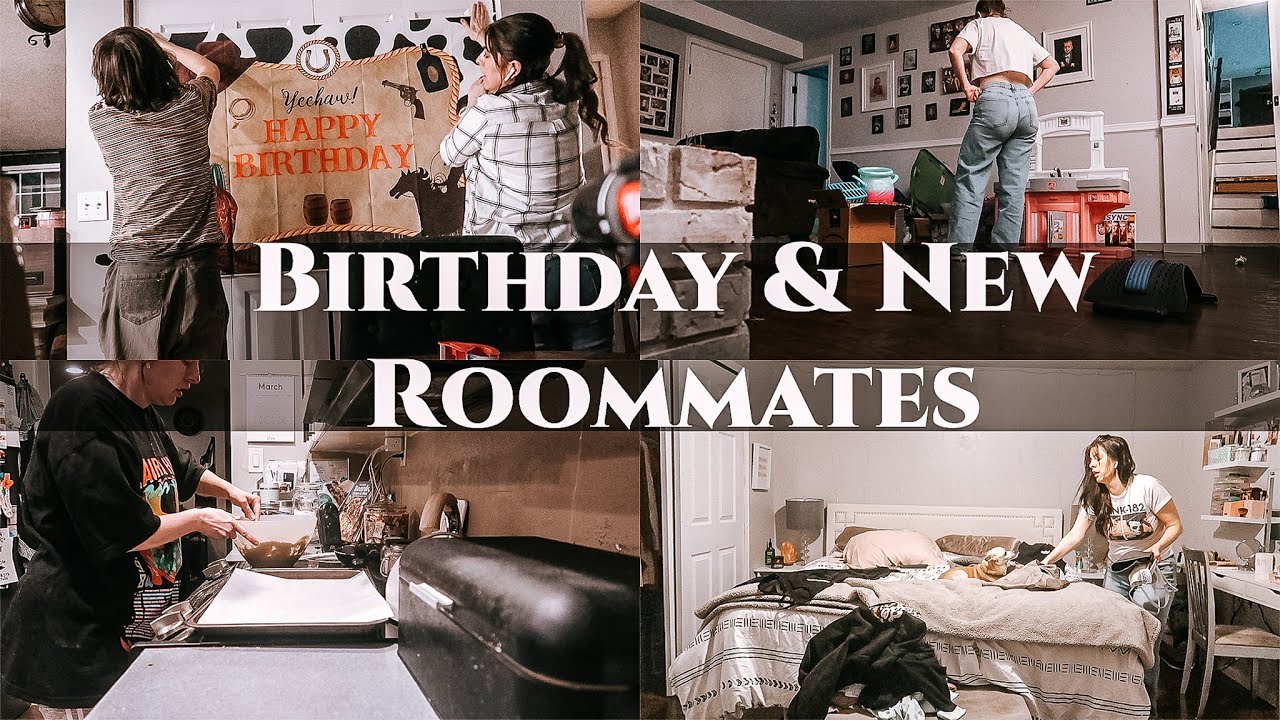 Birthdays & Preparing for New Roommates | Weekend Vlog - YouTube
