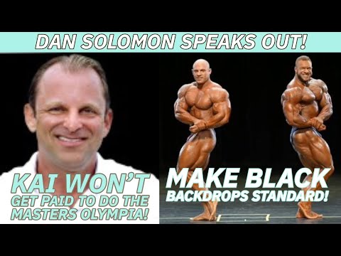 DAN SOLOMON Says, KAI Won't Be Financially Compensated For MASTERS ...
