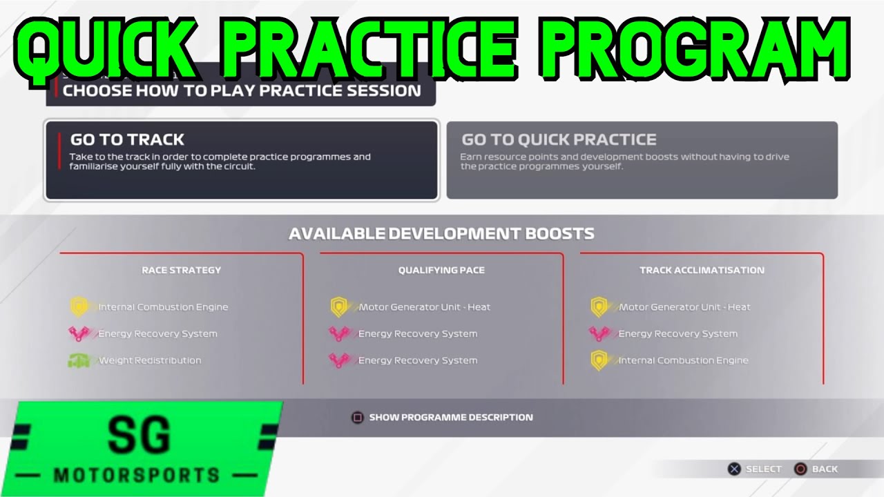 F1 2021 Quick Practice Program - YouTube