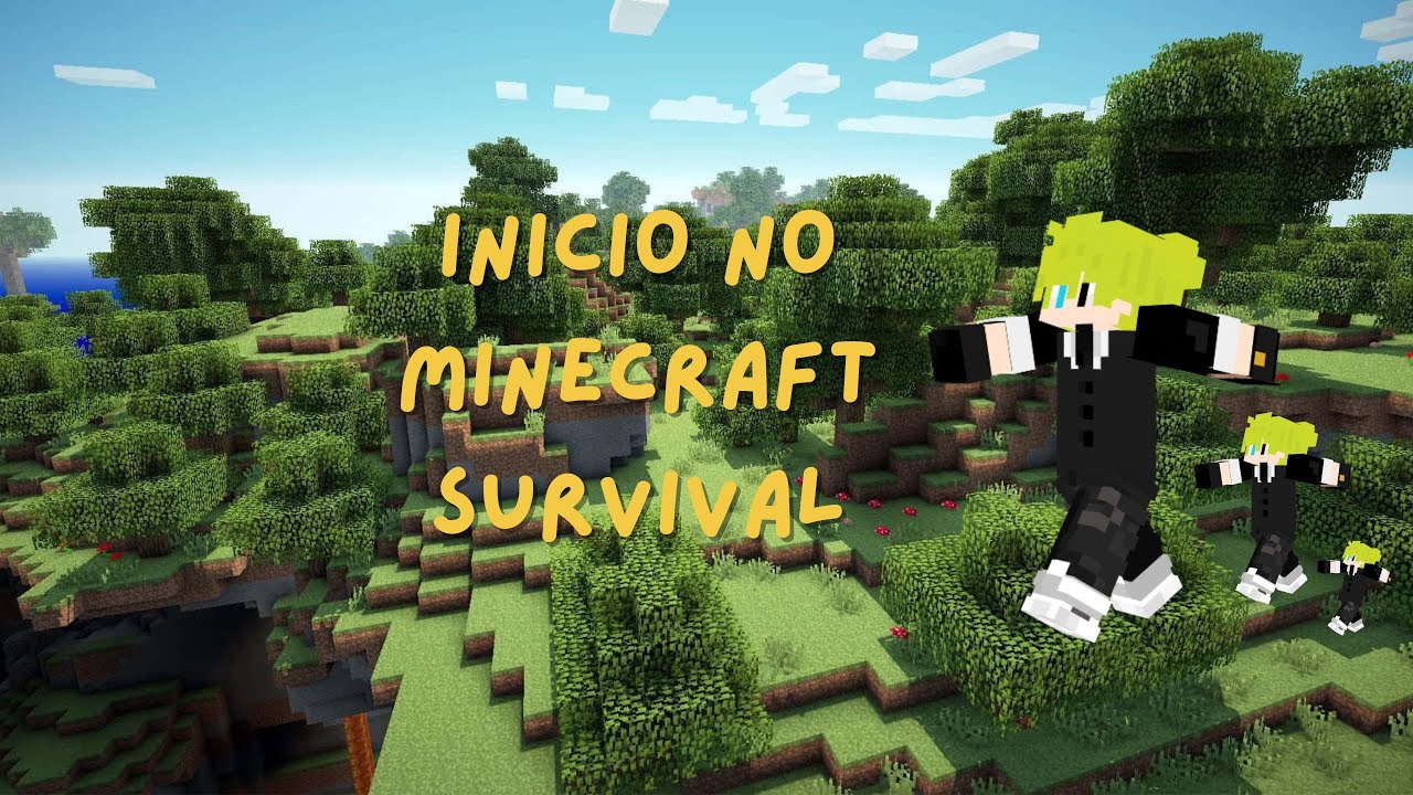 Jogando Minecraft Java Edition no modo sobrevivência! - YouTube
