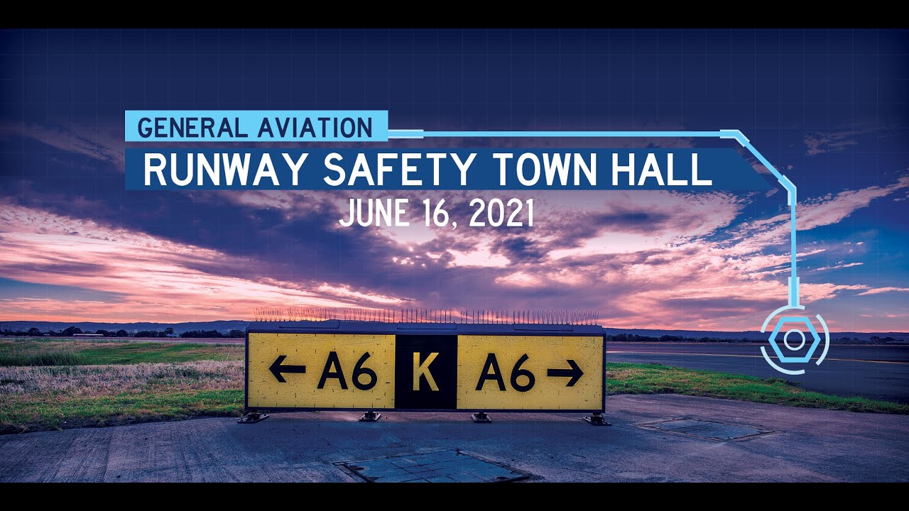 General Aviation Runway Safety Town Hall - YouTube