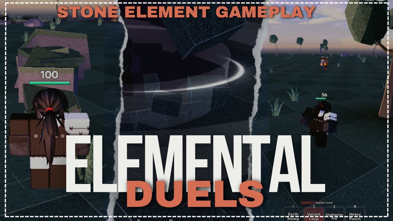 Elemental Duels Gameplay/Showcase ( Stone Element ) - YouTube