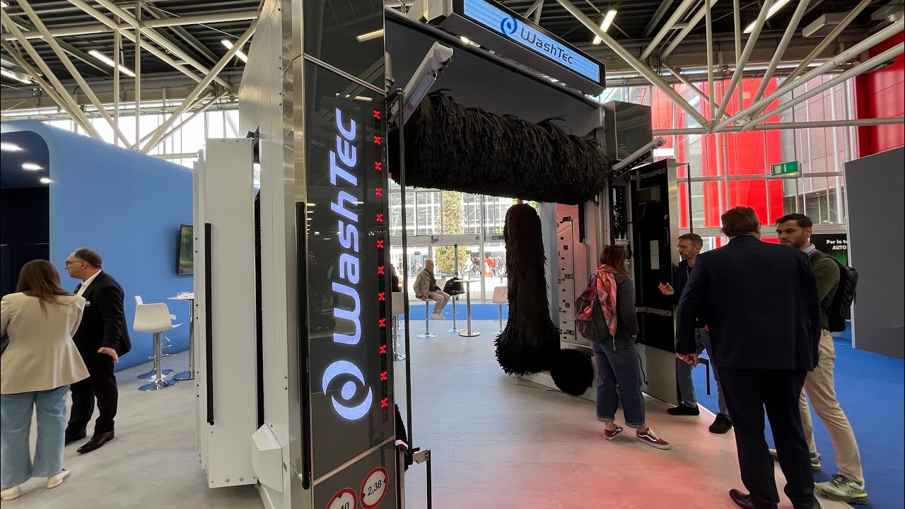 WashTec Stand “Autopromotec 2025” - YouTube