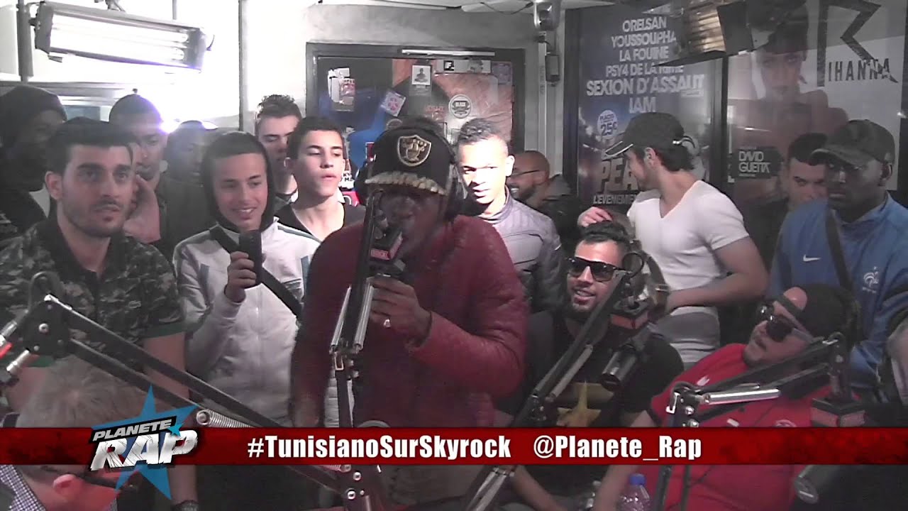 Tunisiano - Gros freestyle en live #PlanèteRap - YouTube