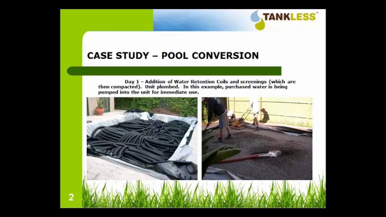 Case Study Pool Conversion - YouTube