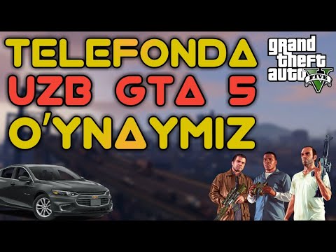 TELEFONDA UZB GTA 5 OʻYNAYMIZ / GTA 5 MOBILE - YouTube