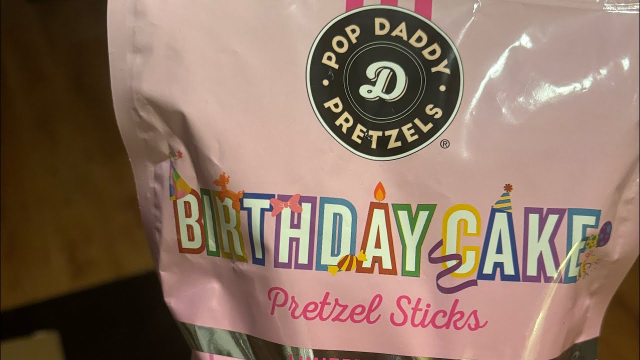 Pop daddy pretzels 10 different flavors order from TikTok shop - YouTube