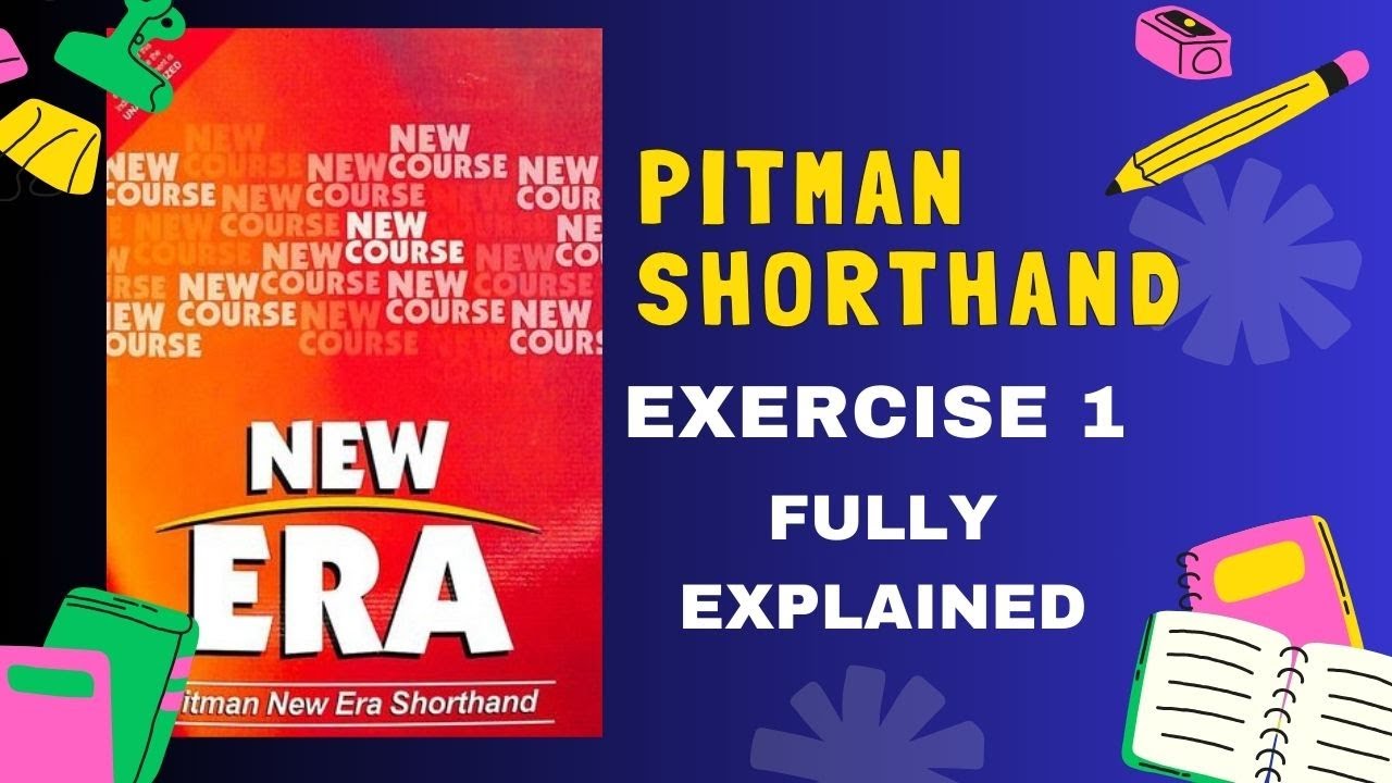 Decode Exercise 1 of Pitman Shorthand | For Beginners | Simplified!📝 ...