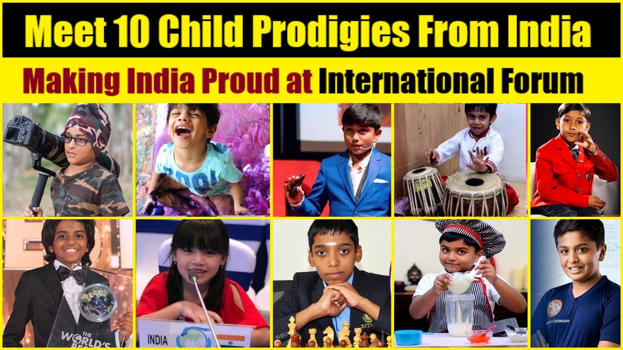 🔥 Meet 10 Child Prodigies From India Who Are Making The Country Proud ...
