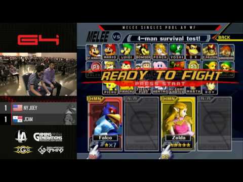 Genesis 4 - NY Joey (Falco) vs. JCAM (Sheik) - SSBM Pools