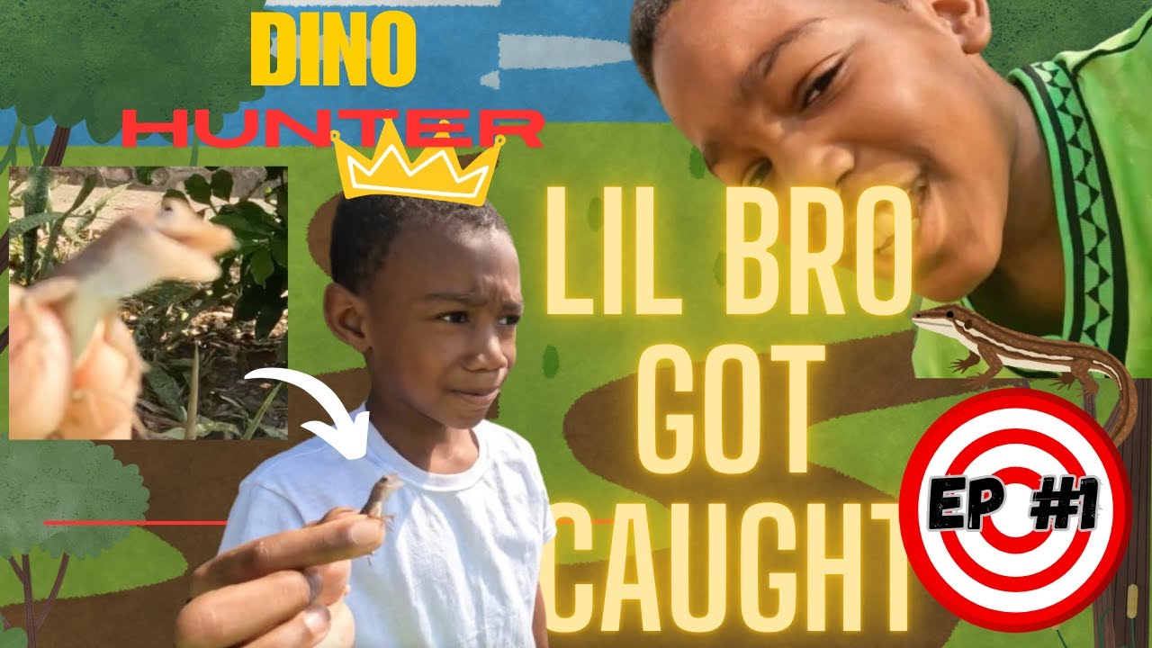 Caught a baby Dino on the LOOSE in Jamaica 🇯🇲. DinoHunt EP 1 Letsss ...