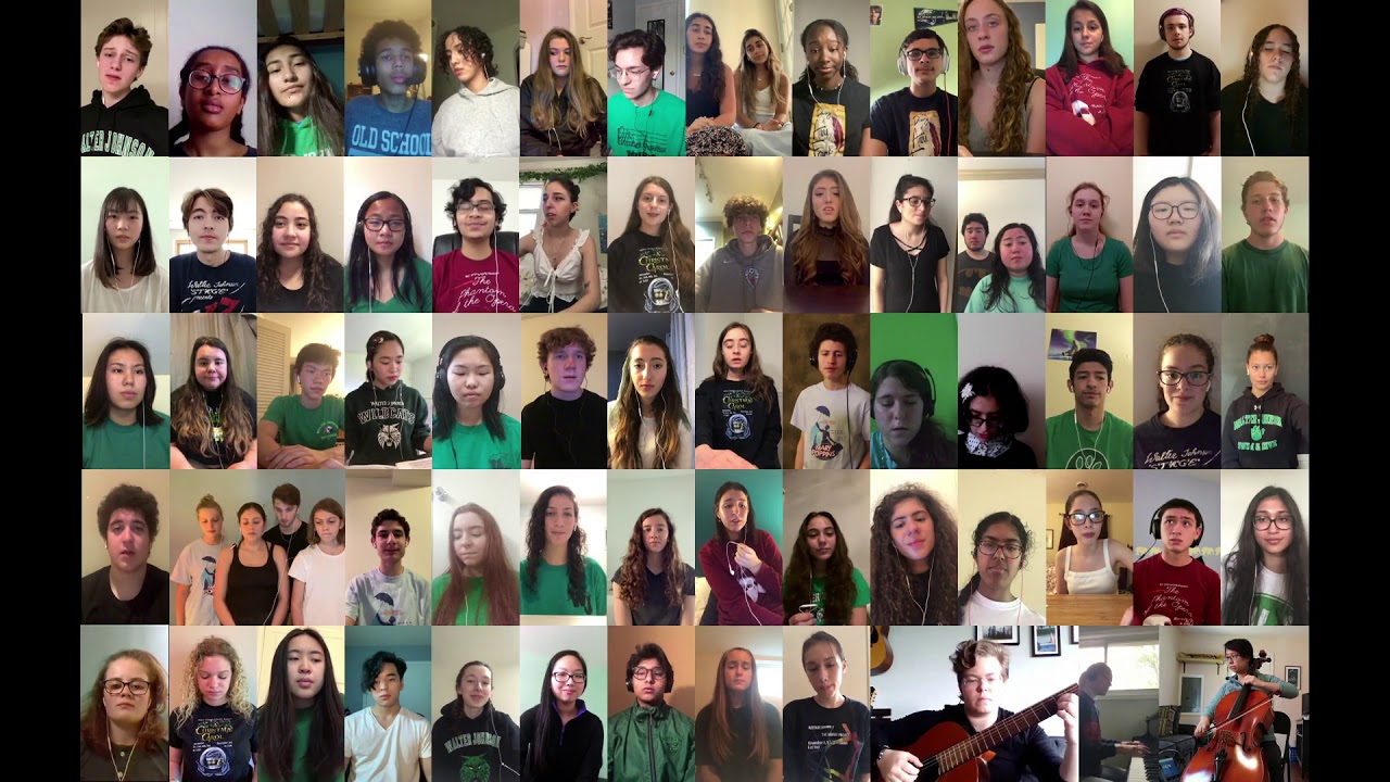 Walter Johnson HS choirs perform Bob Dylan's "To Make You Feel My Love ...