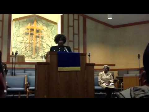 Minister Joyce Mack Robinson - 1st Sermon - YouTube