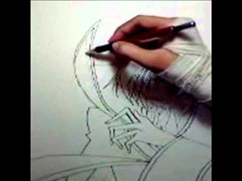 How to draw Lelouch Zero - YouTube