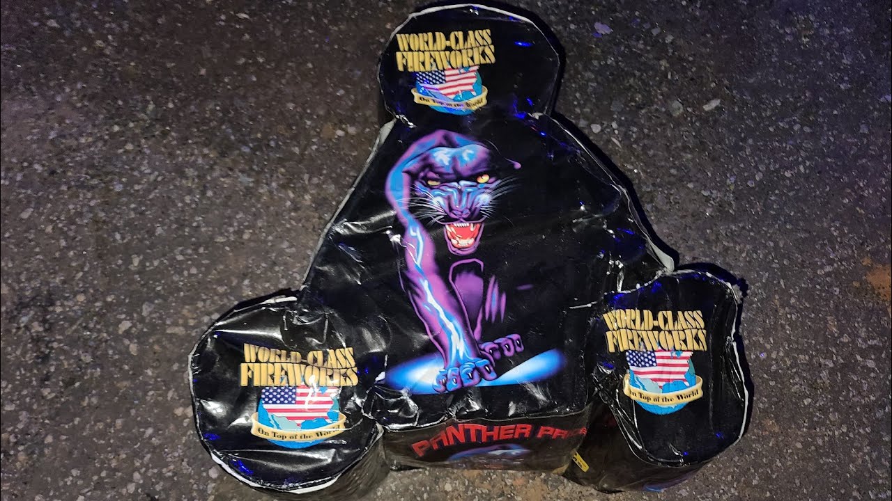 Pyro Panther by world class fireworks - YouTube