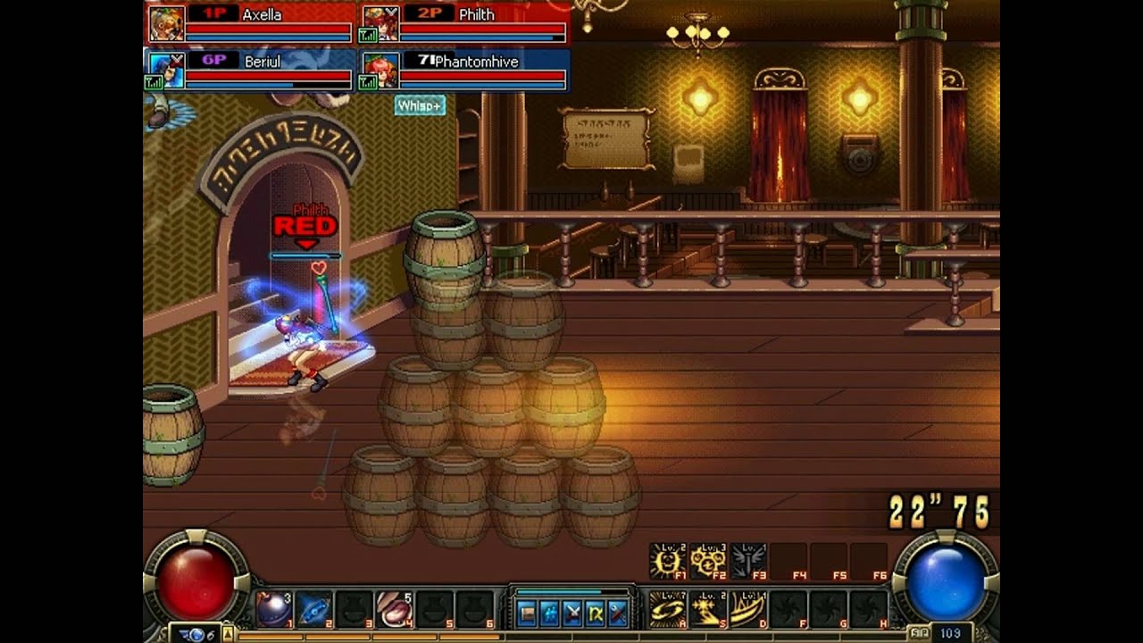 [Dungeon Fighter] Priest in a wall - YouTube